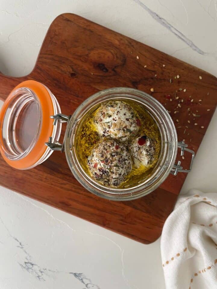 Labneh Balls - CookinUpLife