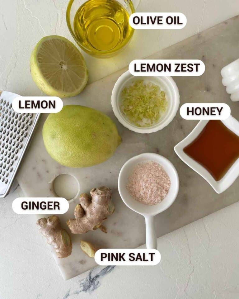 Ginger Lemon Honey Syrup - CookinUpLife