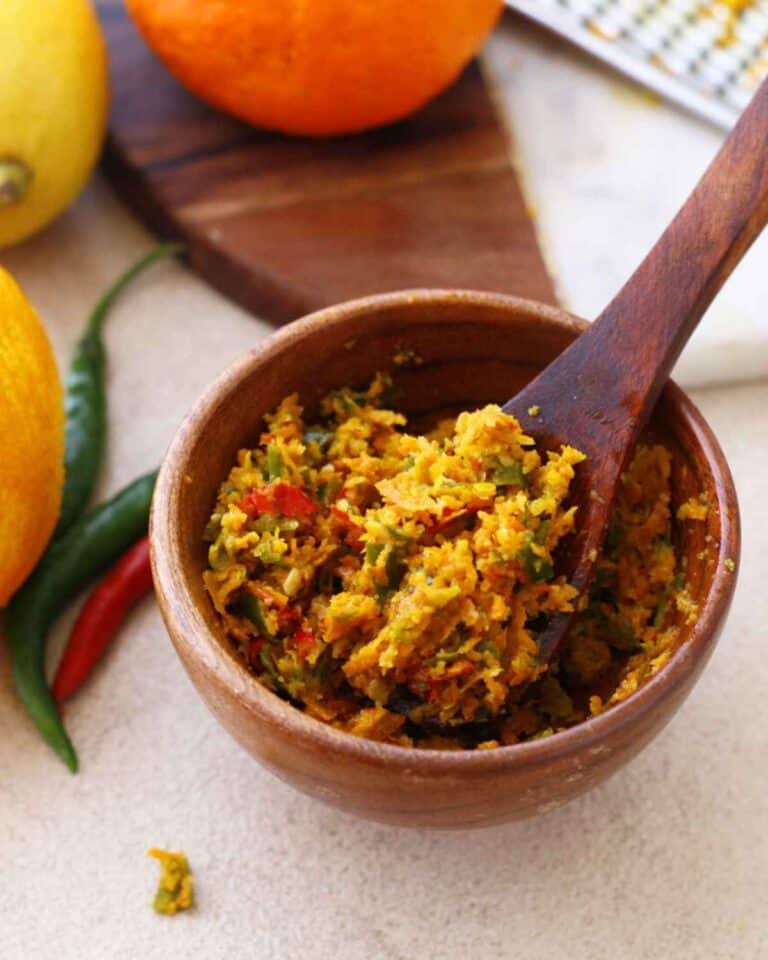 Citrus Kosho (Japanese Citrus Chili Paste) - CookinUpLife