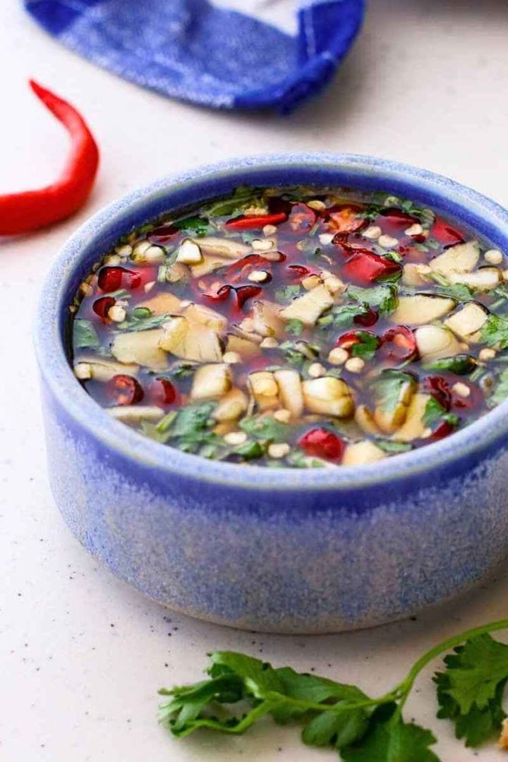Prik Nam Pla (Thai Dipping Sauce) - CookinUpLife