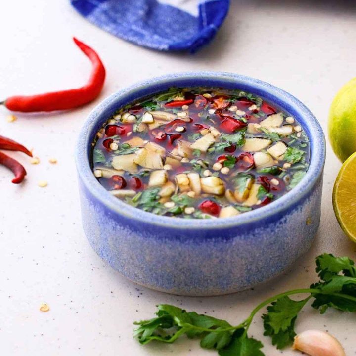 Prik Nam Pla (Thai Dipping Sauce) - CookinUpLife
