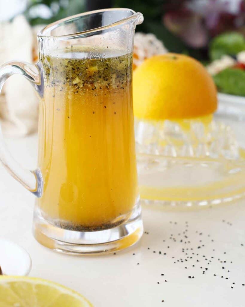 Lemon Poppy Seed Dressing - CookinUpLife