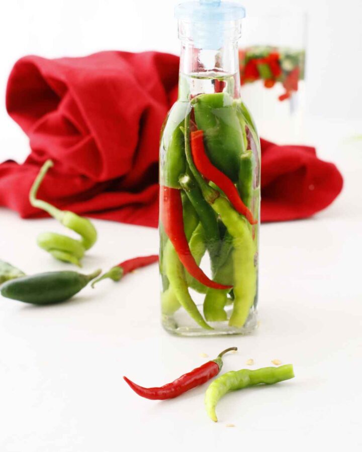 Hot Pepper Vinegar - CookinUpLife