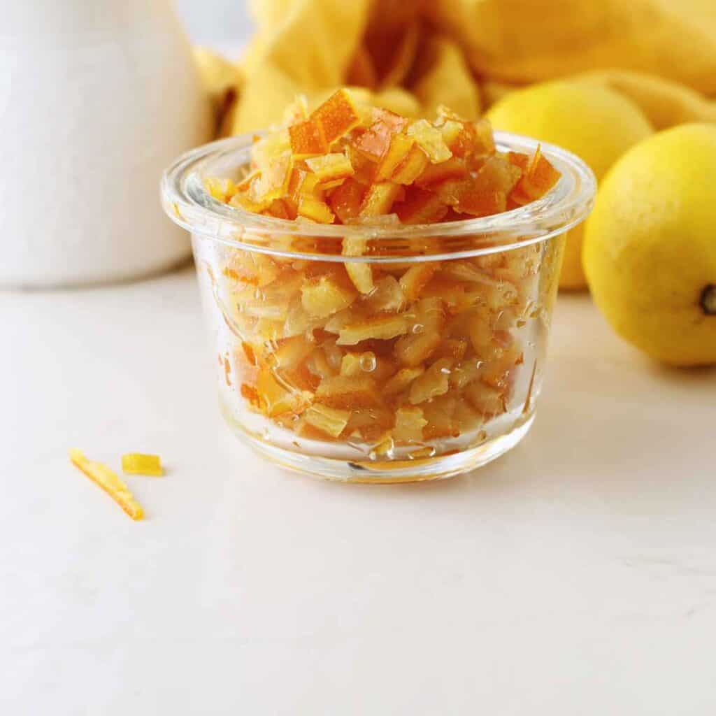 Candied Citrus Peel - CookinUpLife