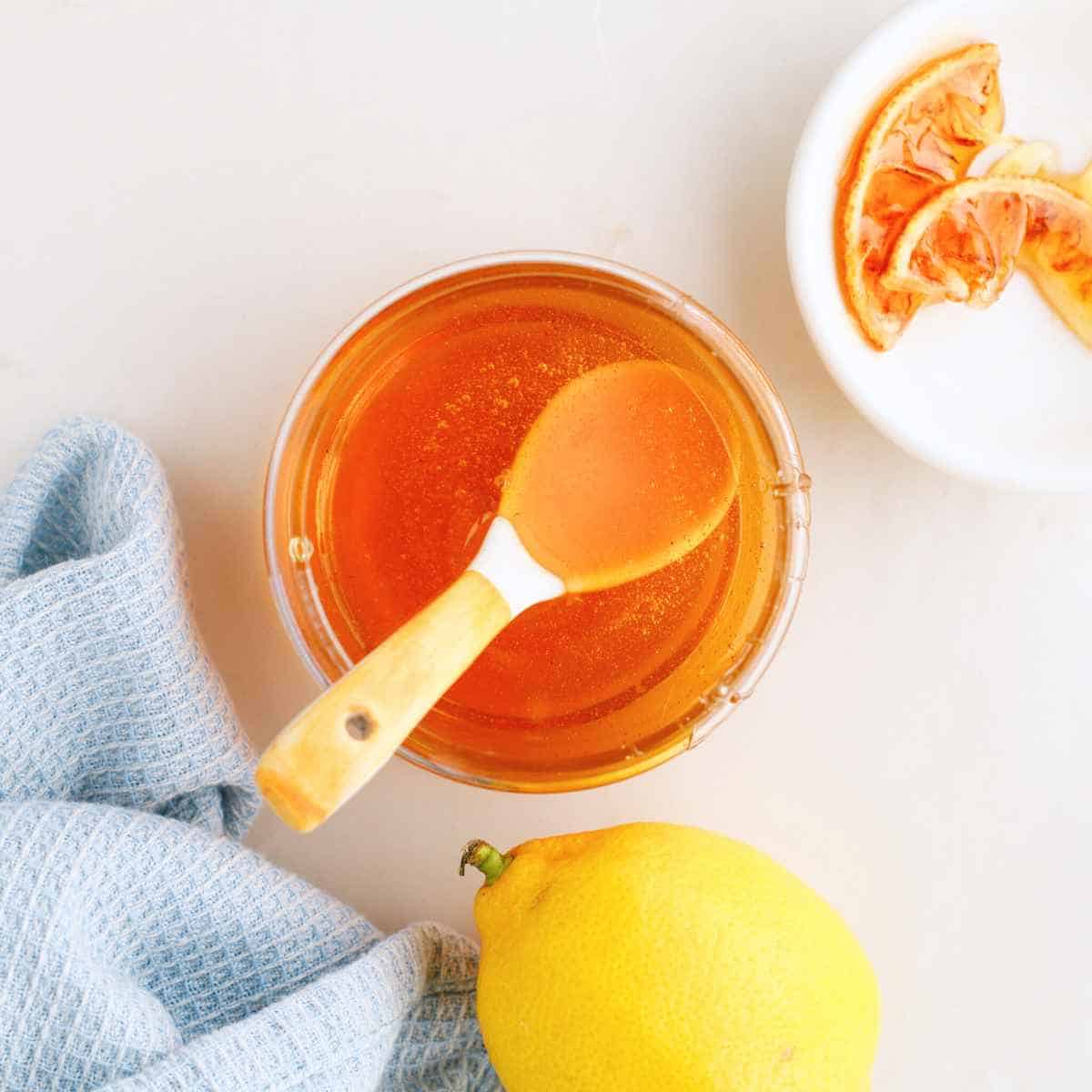 Homemade Golden Syrup - CookinUpLife