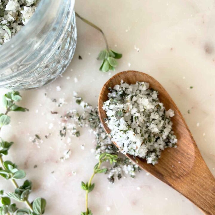 Homemade Herb Salt - CookinUpLife