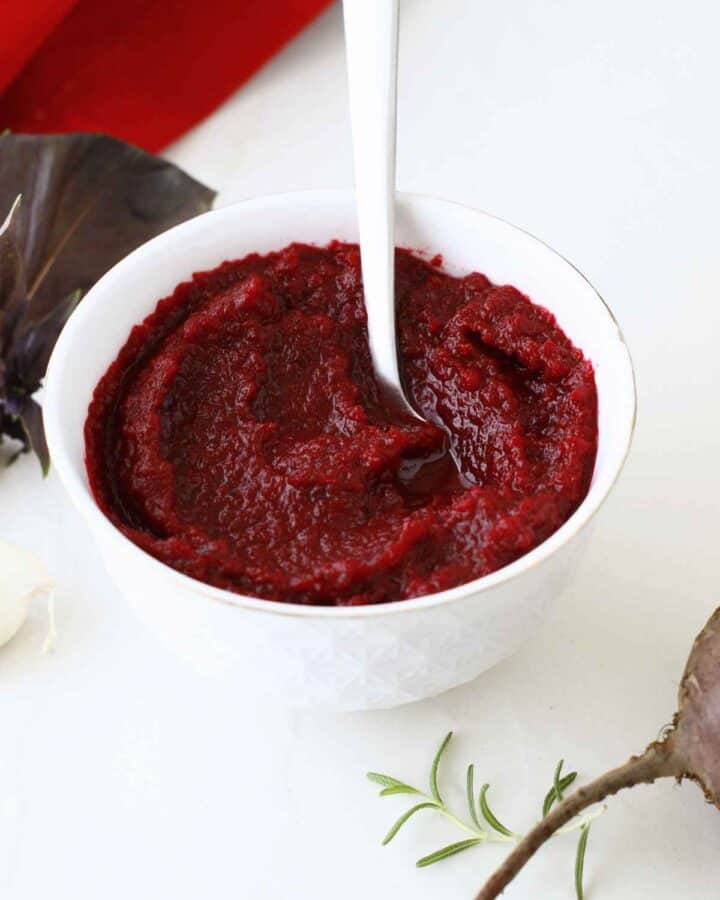 Roasted Beet Puree - CookinUpLife
