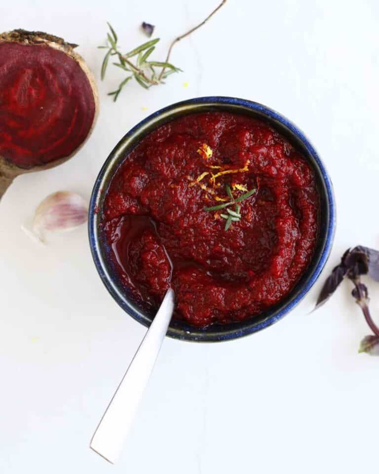 Roasted Beet Puree - CookinUpLife