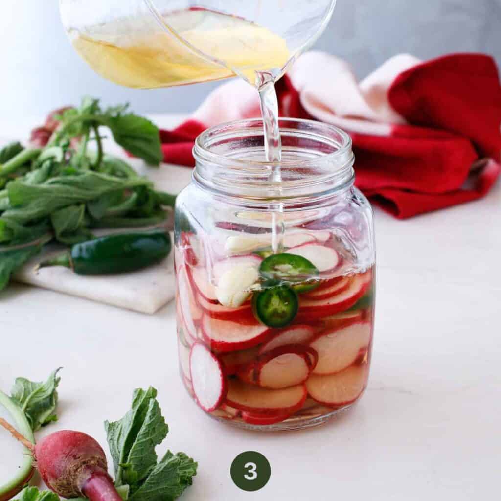 Quick Pickled Radish - CookinUpLife