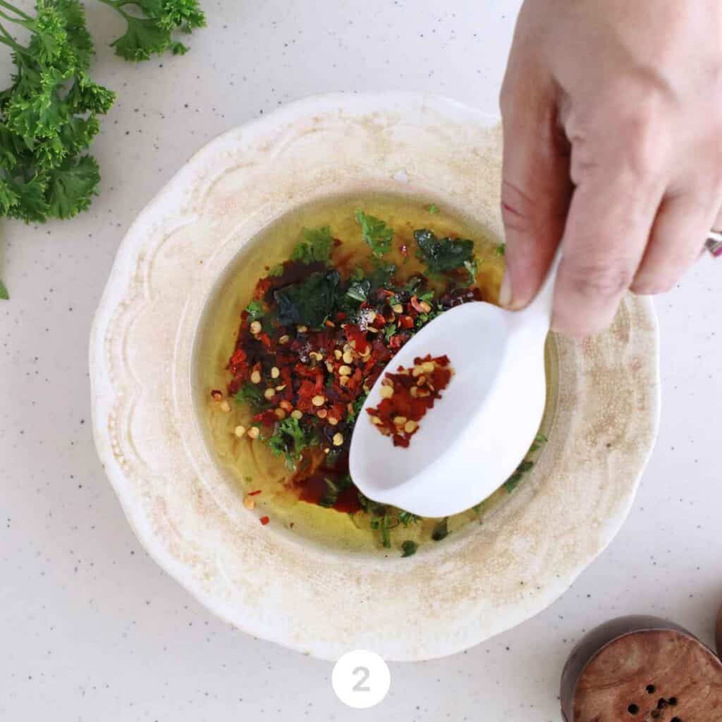 Spicy Italian Dipping Oil - CookinUpLife