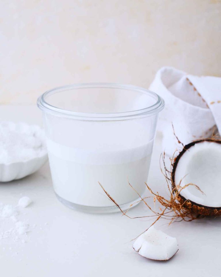 Homemade Coconut Cream - CookinUpLife