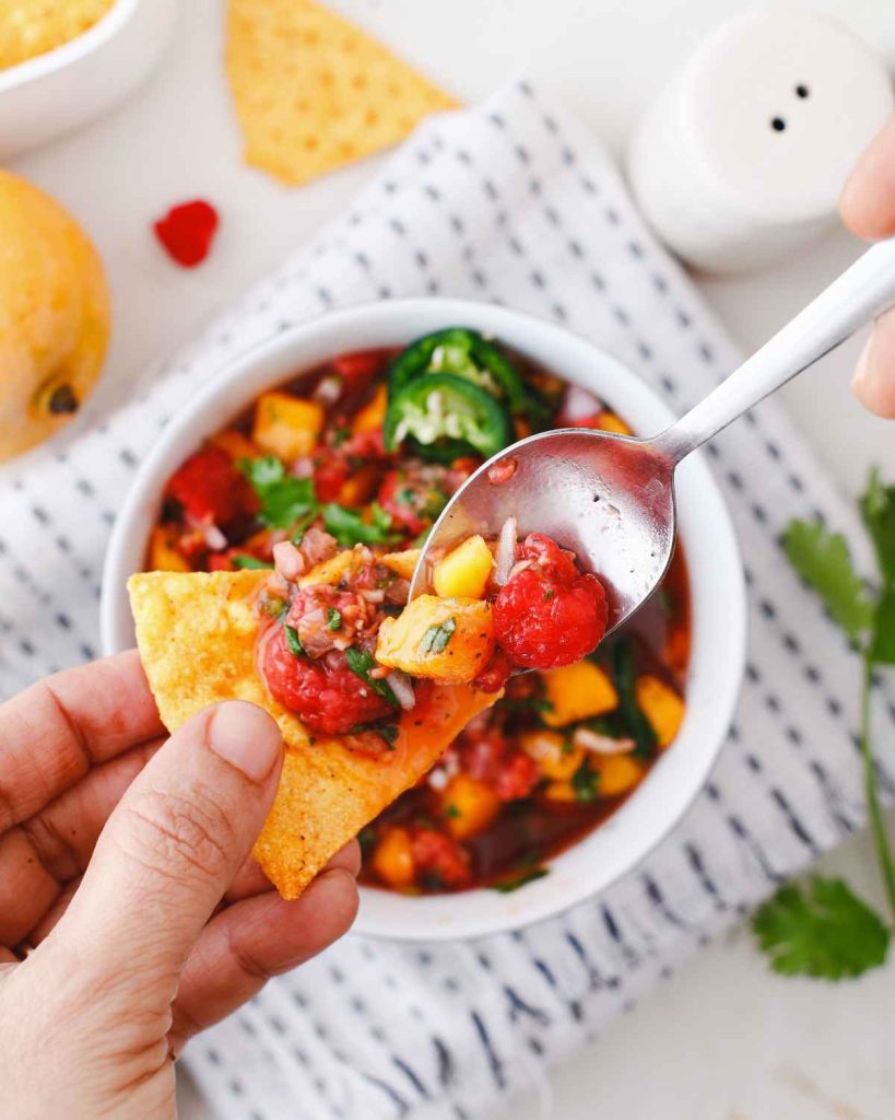 Raspberry Salsa - CookinUpLife
