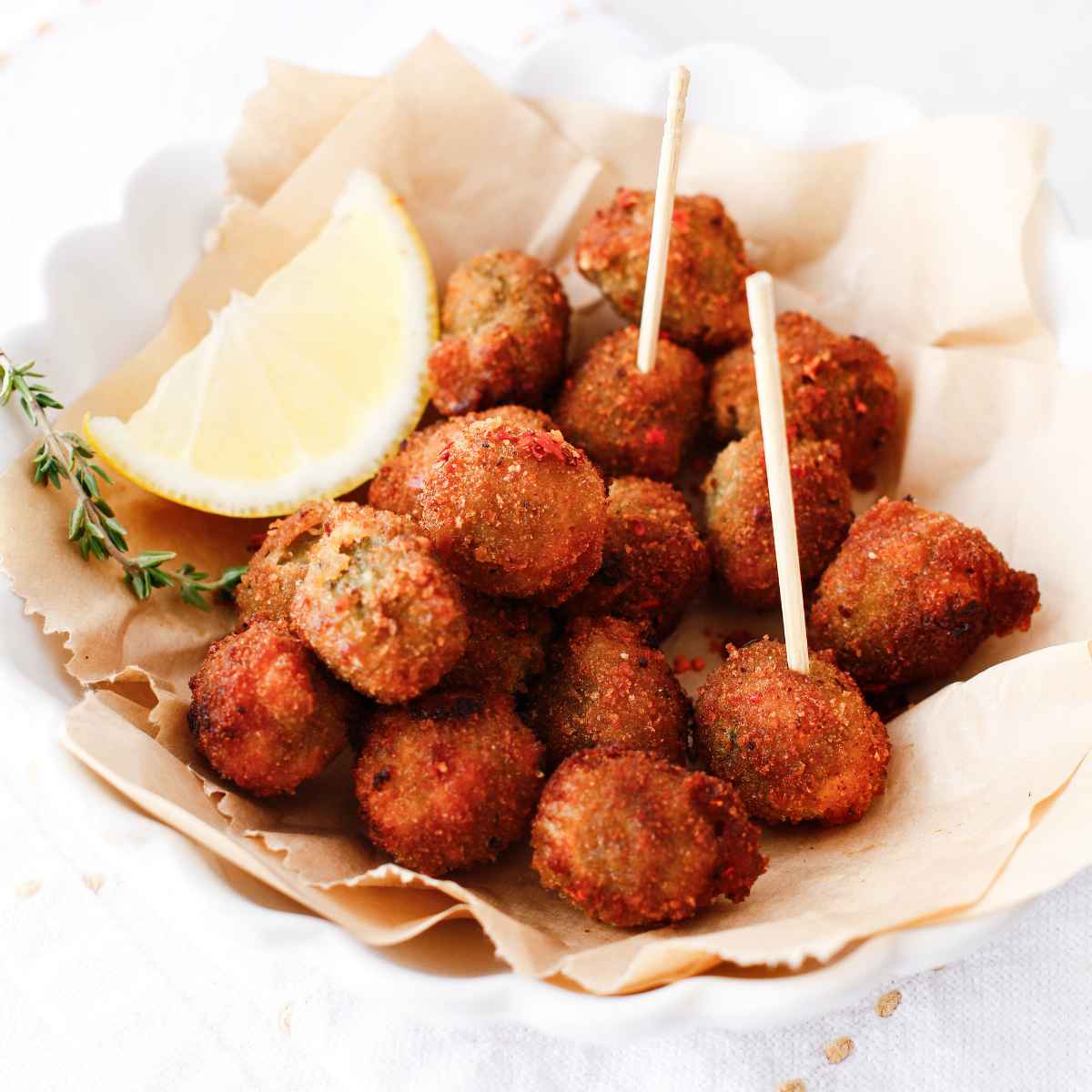 Fried Stuffed Olives - CookinUpLife